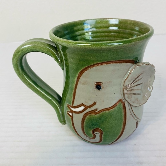 Mudworks | Dining | Mudworks Usa Pottery 3d Elephant Mug 4oz | Poshmark